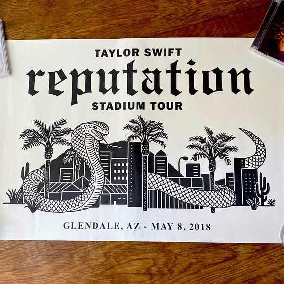 Taylor Swift | Art | Taylor Swift Reputation Stadium Tour Poster | Poshmark